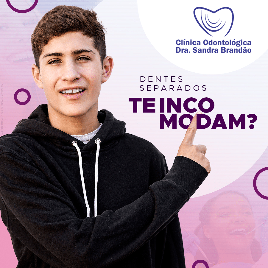 Dentes separados te incomodam? – Clínica Odontológica Dra. Sandra Brandão